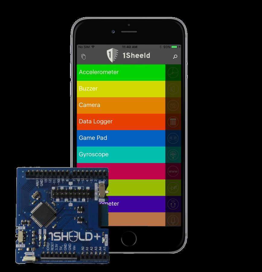 1Sheeld + Akıllı Telefon ile Çok Yönlü Shield Arduino Shield