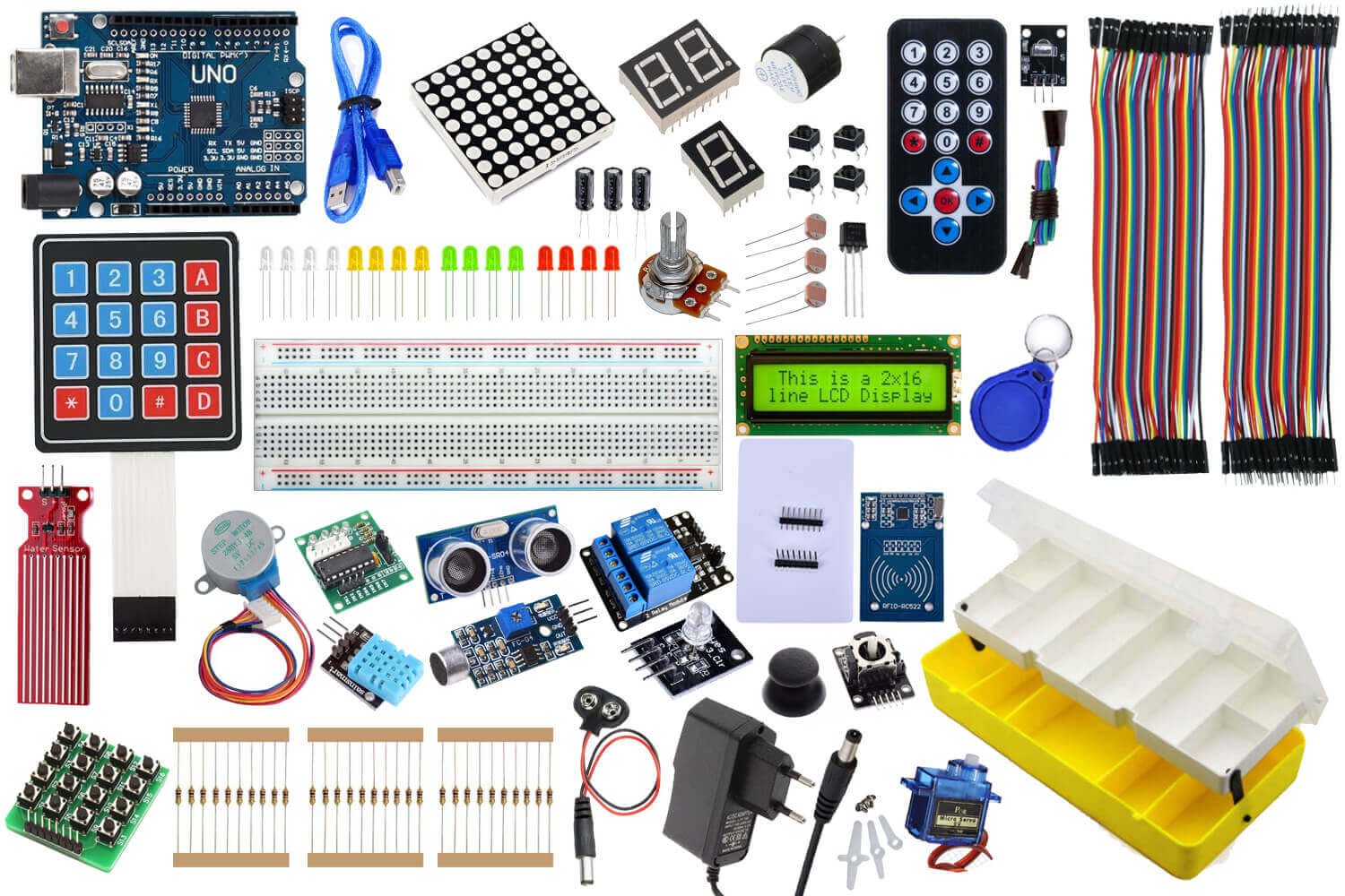 Arduino Gelişmiş Set - Uno SMD Arduino Setleri
