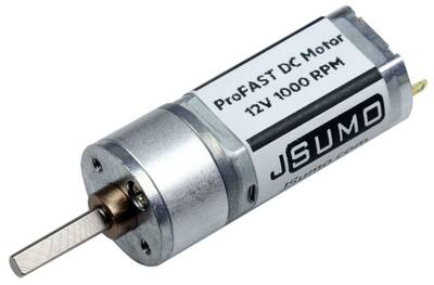 ProFAST 12V 1000Rpm Dc Motor 12-16mm Çap Redüktörlü Motorlar