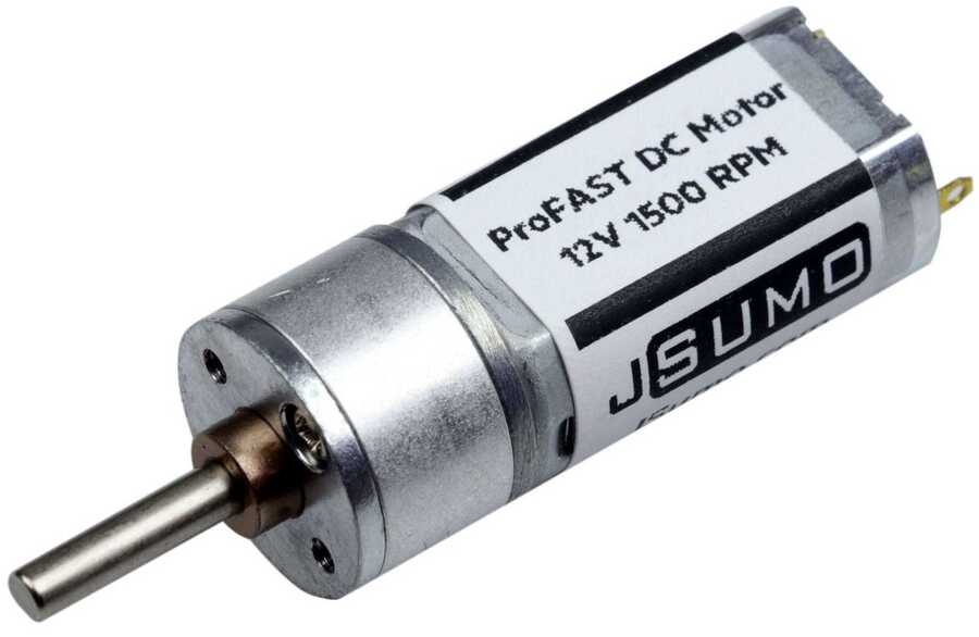 ProFAST 12V 1500Rpm Dc Motor 12-16mm Çap Redüktörlü Motorlar