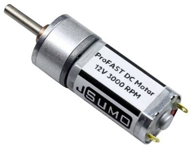ProFAST 12V 3000Rpm Dc Motor - Yeni Seri 12-16mm Çap Redüktörlü Motorlar